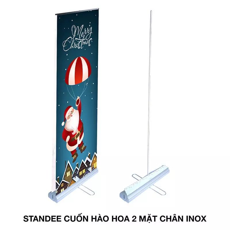 Khung Standee Cuốn Hào Hoa 2 Mặt 1 Chân Inox 80 x 200 cm - | Vật Tư Sự ...